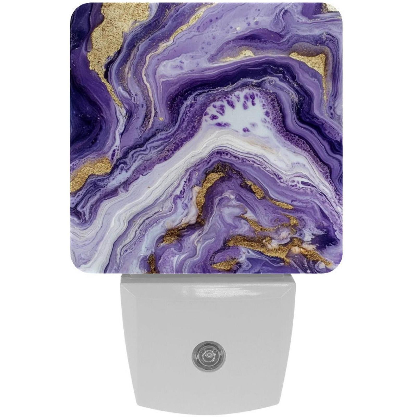 HemaKayy 2 Pack Plug-in LED Night Light with Light Sensor, Warm White ...