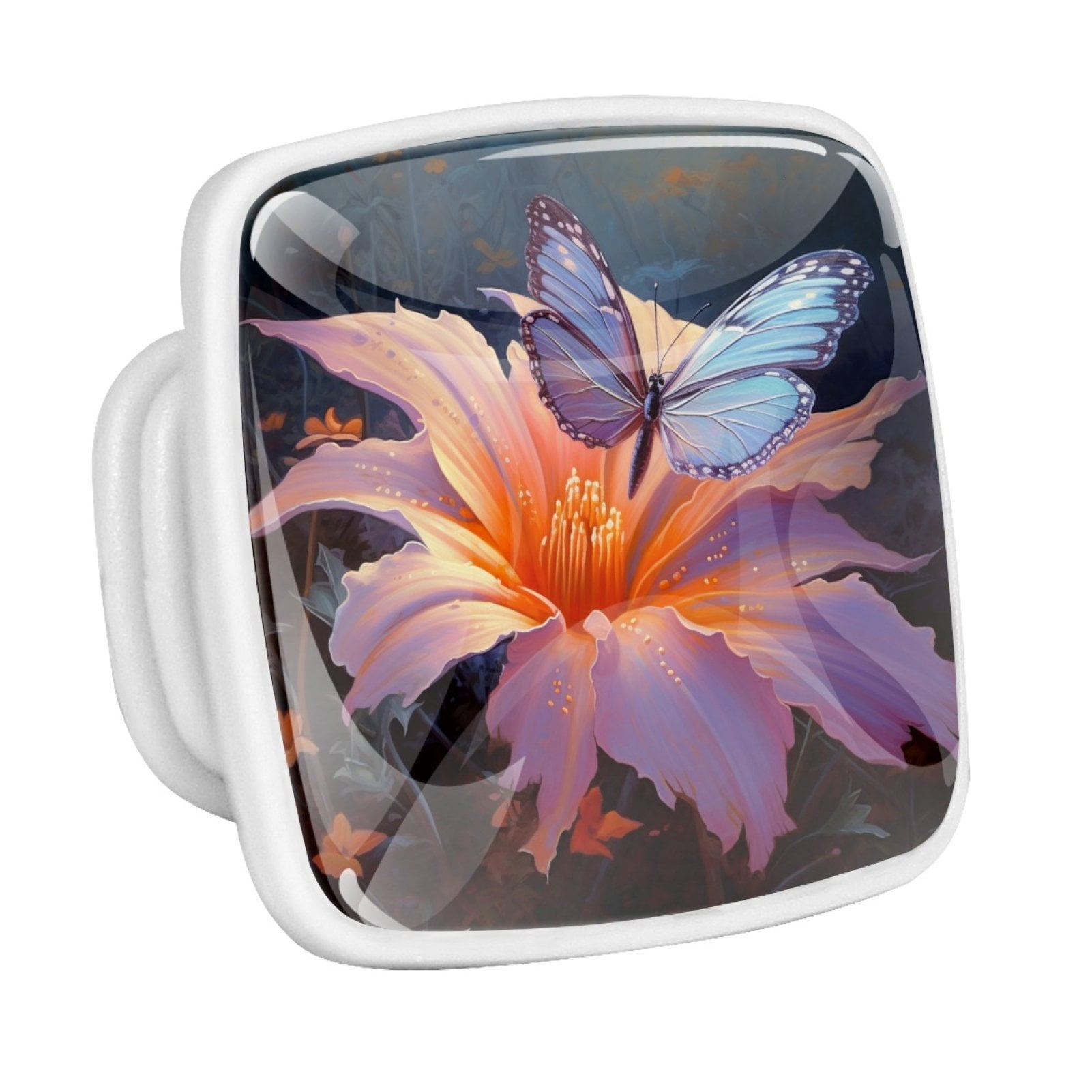 HemaKayy 4 Pack 1.18" Decorative Cabinet Knobs - Add a Magical Glow to Your Cabinets - Durable ...