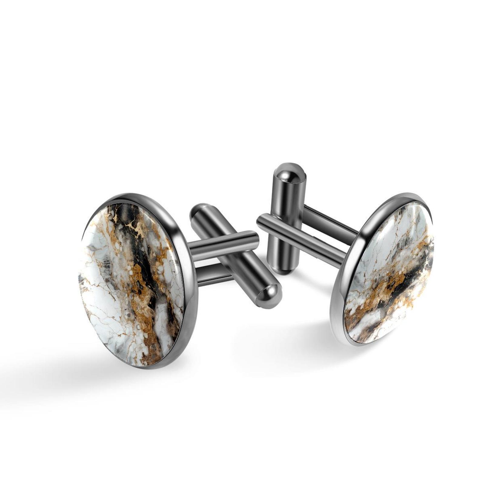 HemaKayy Cufflinks for Men, Classic Wedding Business Shirt Cuff Links ...