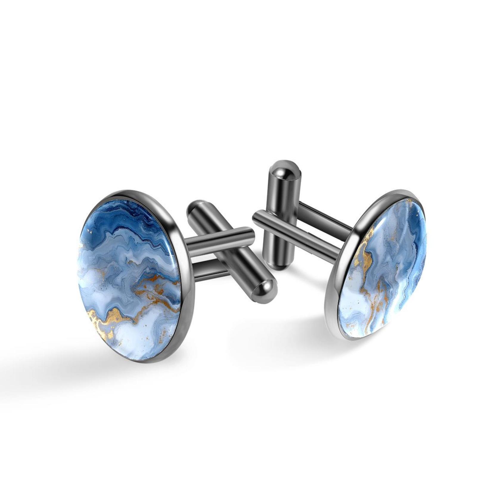 HemaKayy Cufflinks for Men, Classic Wedding Business Shirt Cuff Links ...