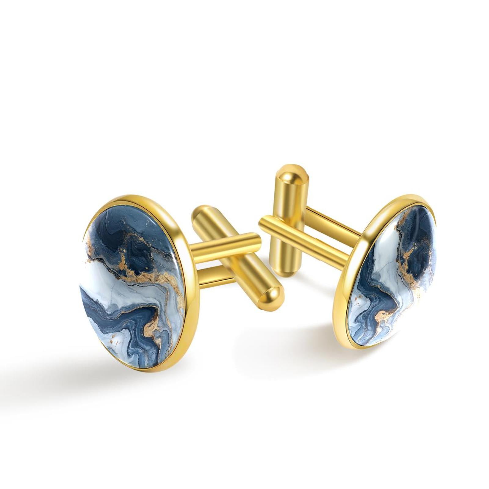 HemaKayy Cufflinks for Men, Classic Wedding Business Shirt Cuff Links ...