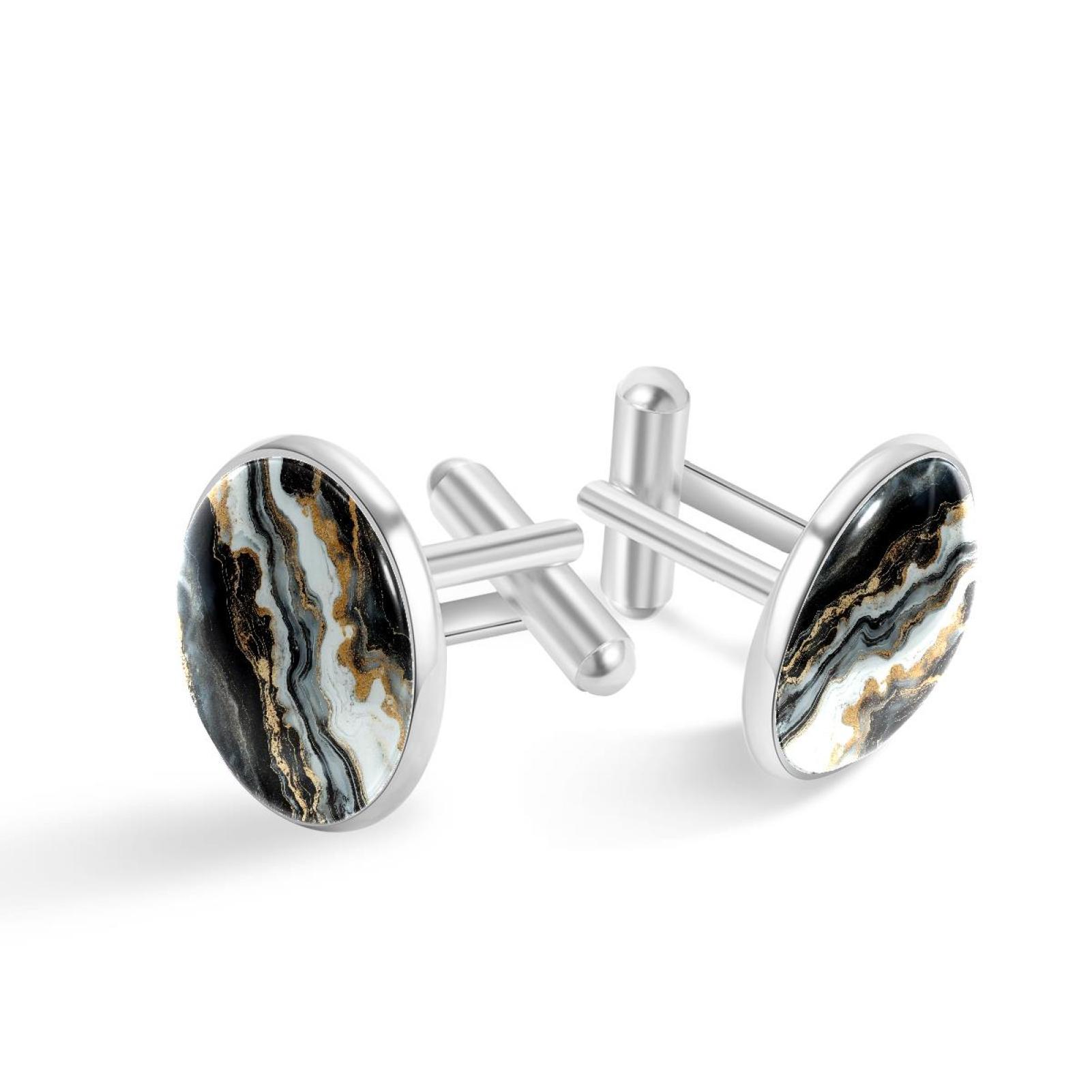 HemaKayy Cufflinks for Men, Classic Wedding Business Shirt Cuff Links ...