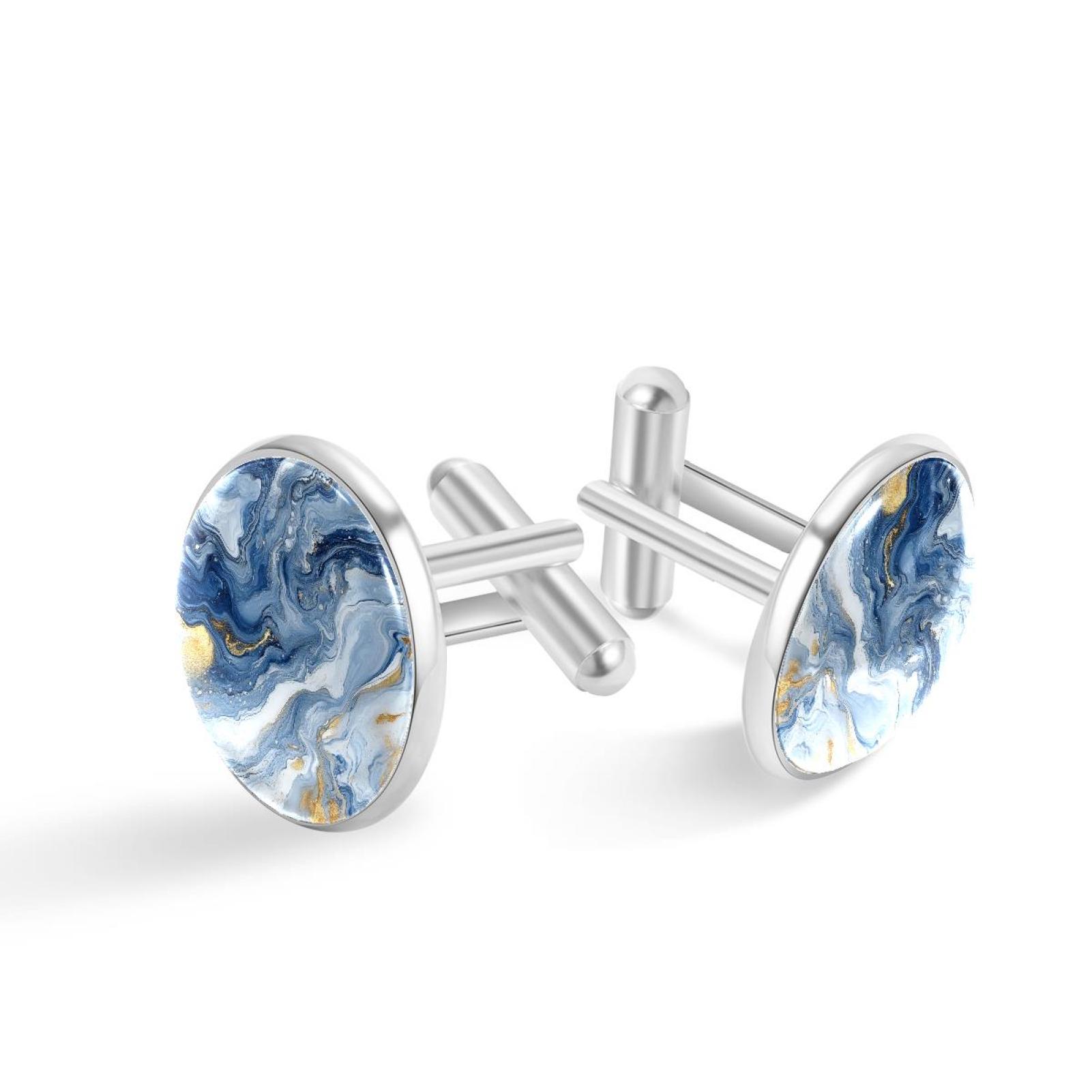 HemaKayy Cufflinks for Men, Classic Wedding Business Shirt Cuff Links ...