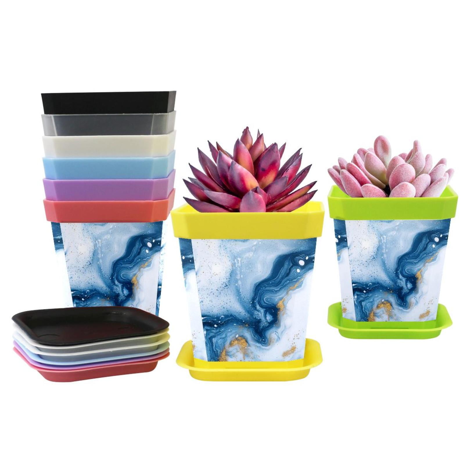 HemaKayy Decorative Planter Pot Set - Perfect for Small Plants ...