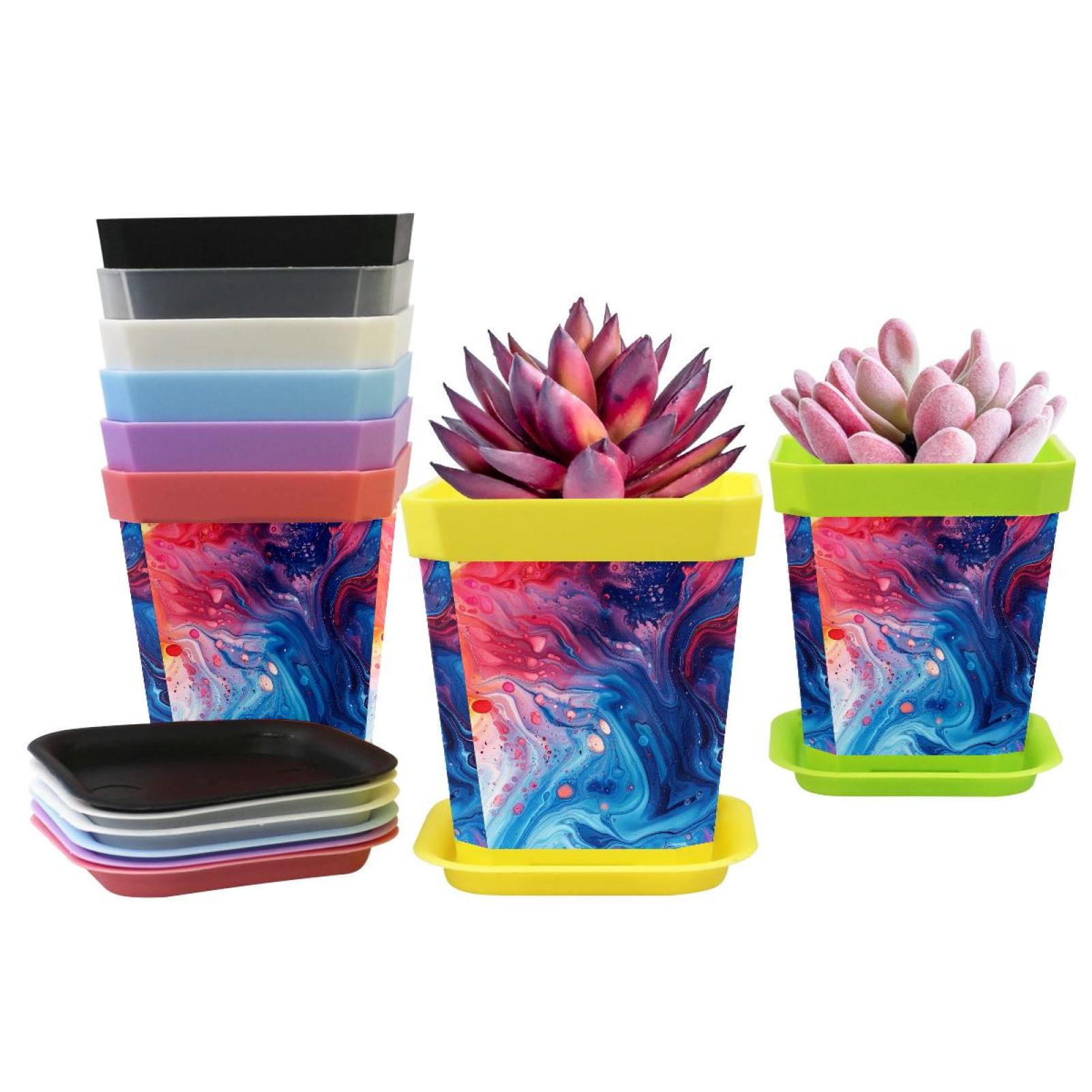 HemaKayy Decorative Planter Pot Set - Perfect for Small Plants ...