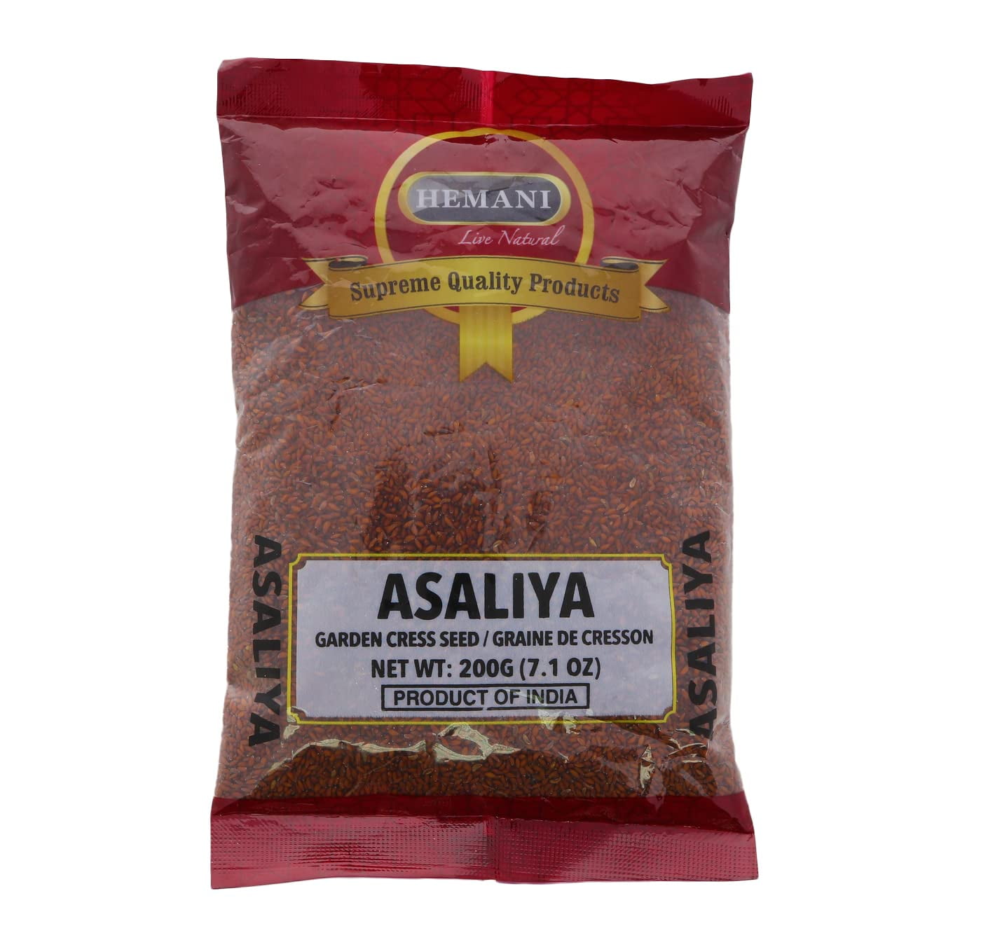 Hemani 100% Pure Garden Cress Seeds - Lepidium sativum - Halim Aliv ...