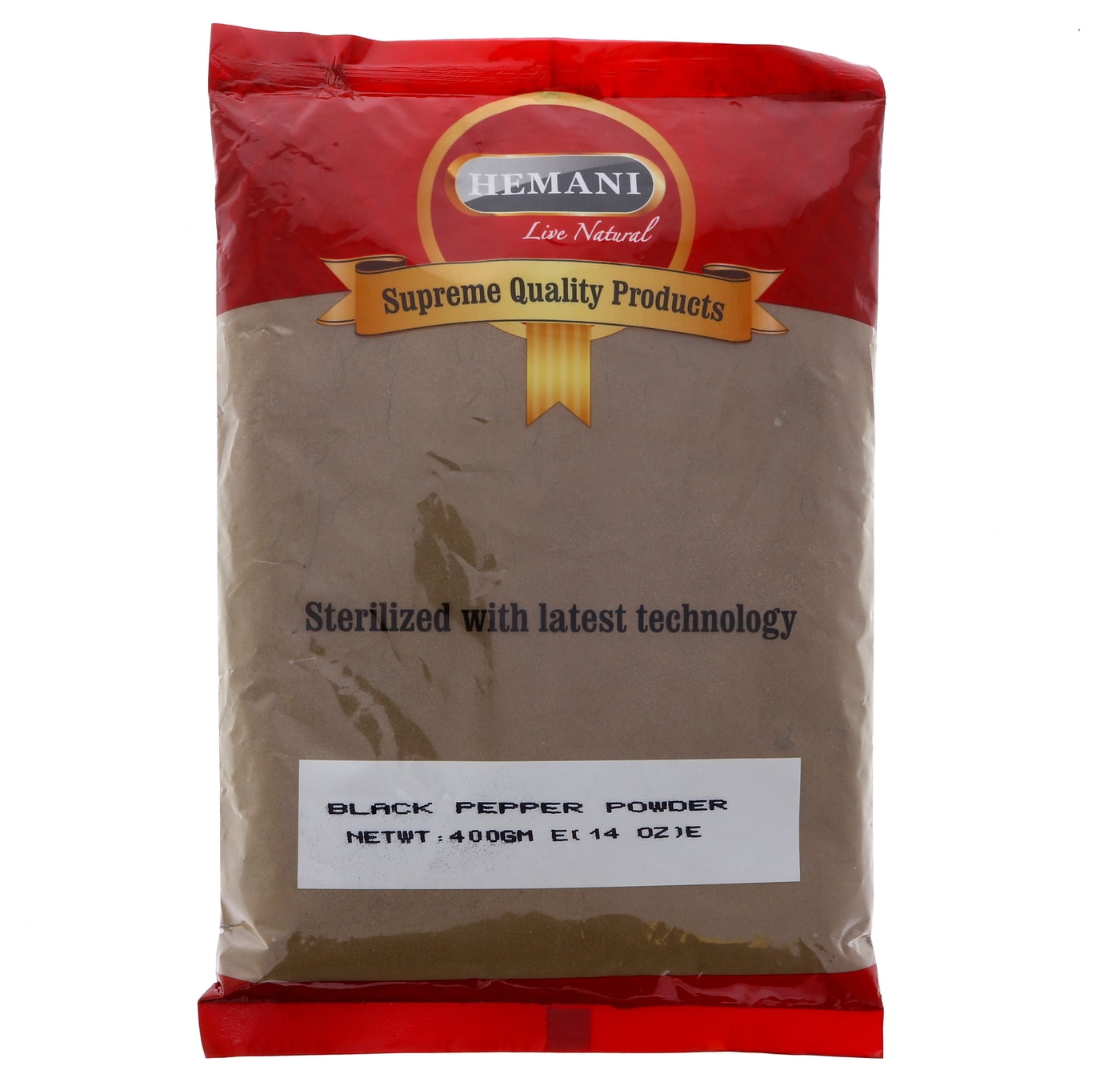 Hemani Black Pepper Powder (Kaali Mirch) - Premium Spice 400g (14.1 OZ ...
