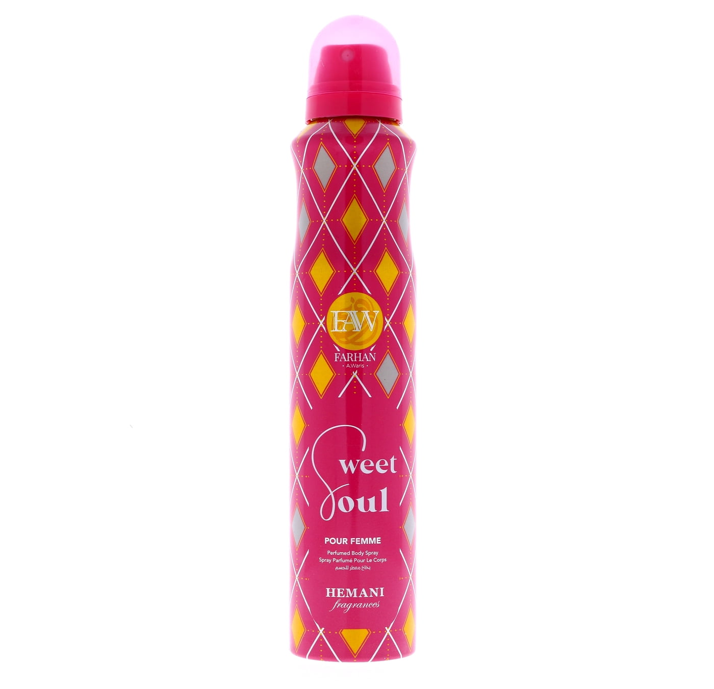 Hemani Farhan Ali Waris Deodorant Sweet Soul 200ml for Women - Walmart.com