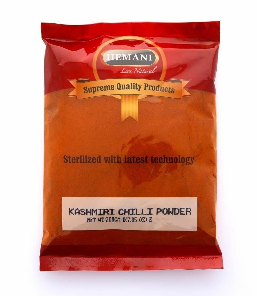 Hemani Kashmiri Chilli Powder (Deggi Mirch, Low Heat) - 200g (7.1 OZ ...