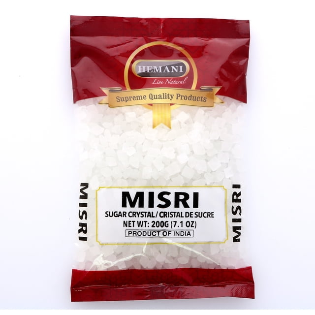 Hemani Misri (Indian Sugar Crystals / Rock Sugar) - 200gm (7.1 oz ...