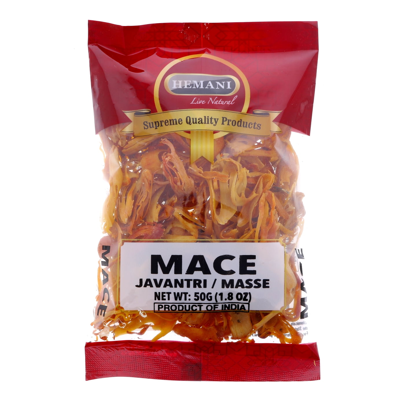 Hemani Whole Mace 50g (1.8 OZ) - Javantri | Blade Mace Whole Spice ...