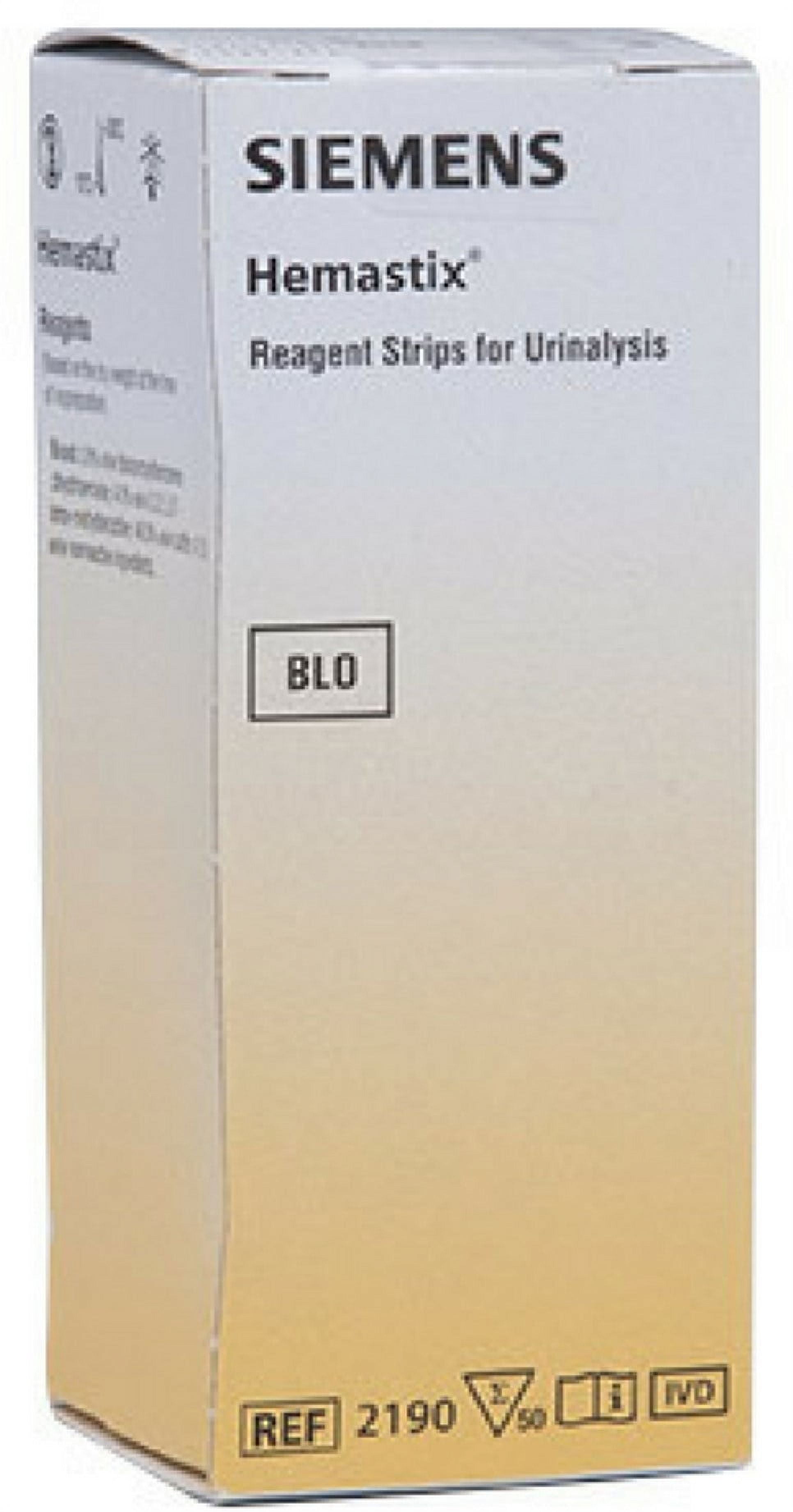 Hemastix Pack of 2 Reagent Strips for Urinalysis - Human Urinary Tract ...