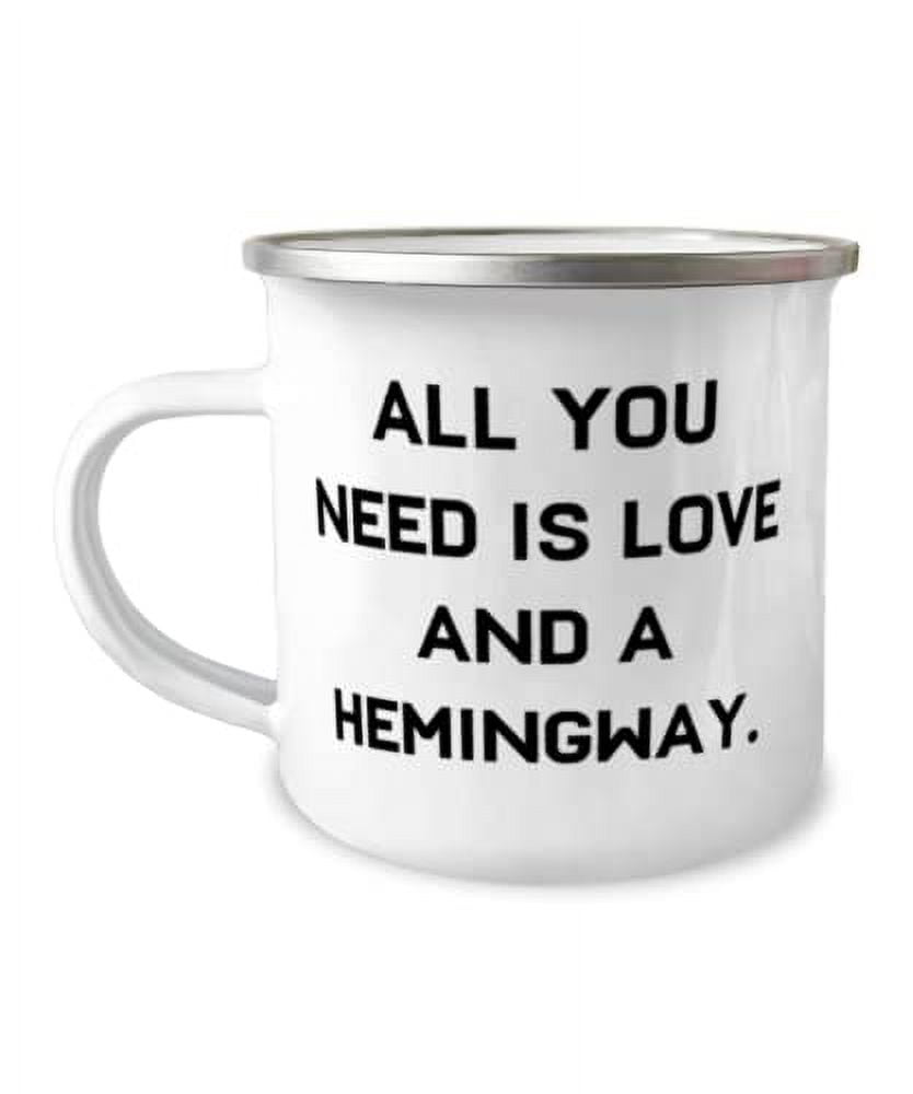 Hemingway Cat Gifts For Cat Lovers, All You Need is Love and a ...