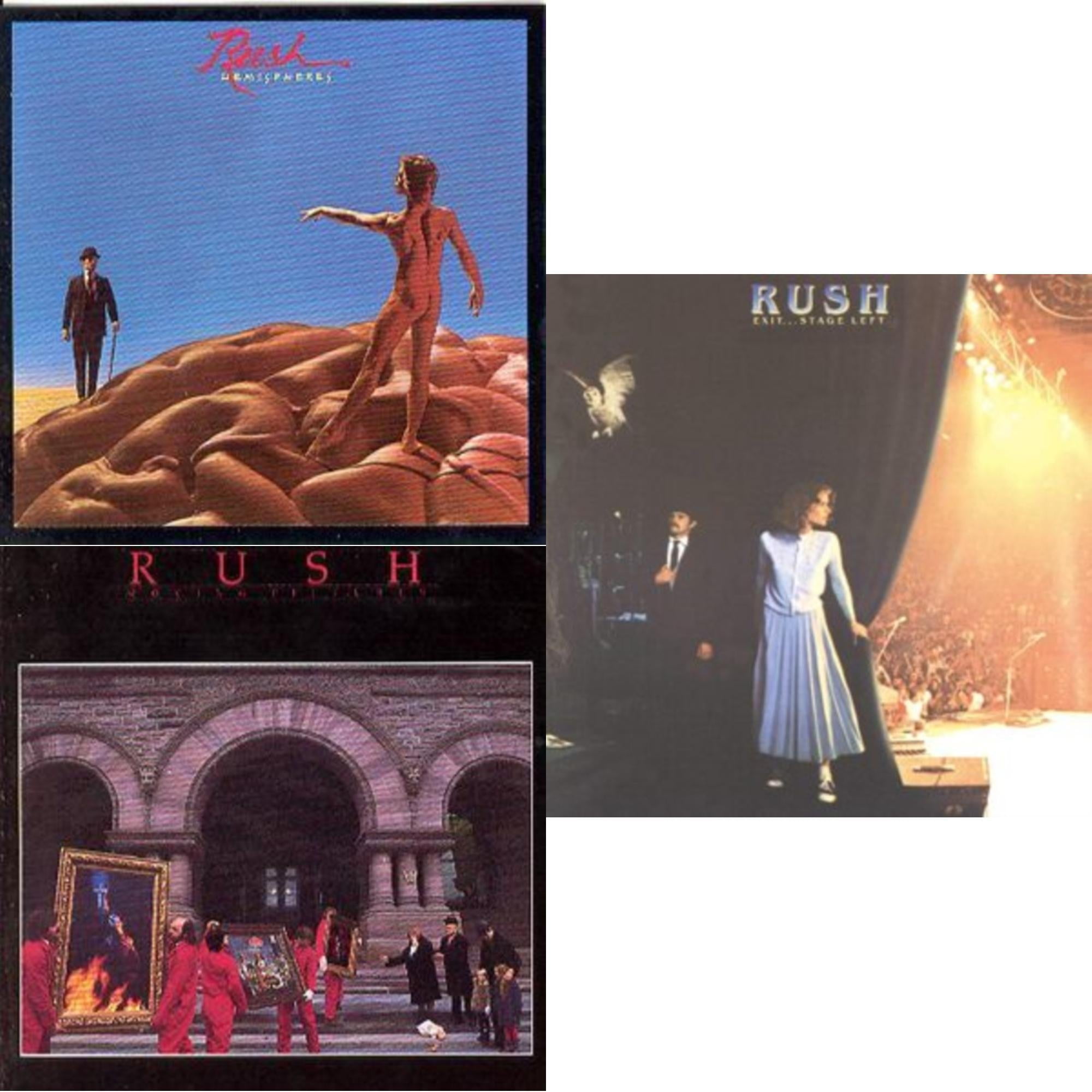 Hemispheres & Moving Pictures (Remastered) & Exit Stage Left [CD Bundle ...