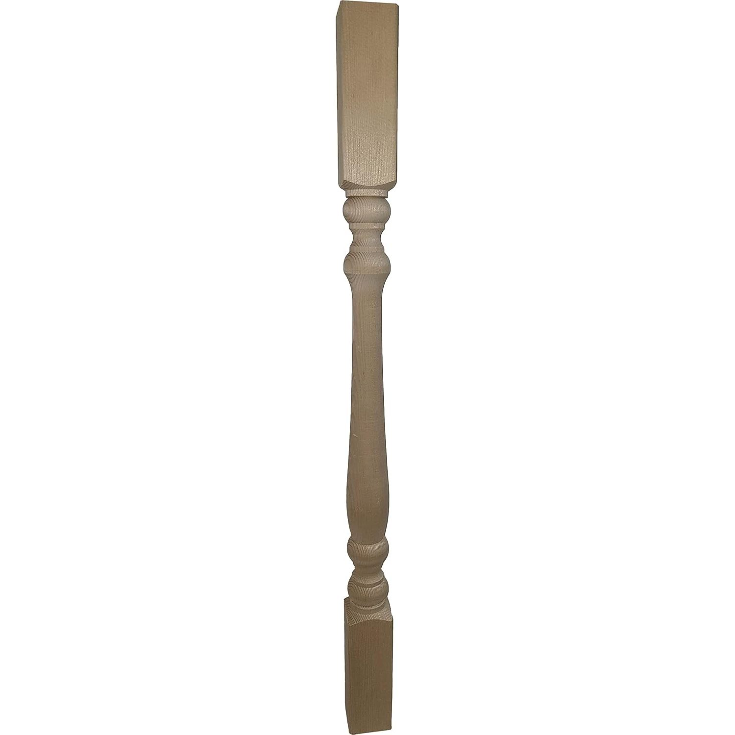 Hemlock Wood Baluster Spindle Colonial Nominal 2 X 2 X 24 Actual