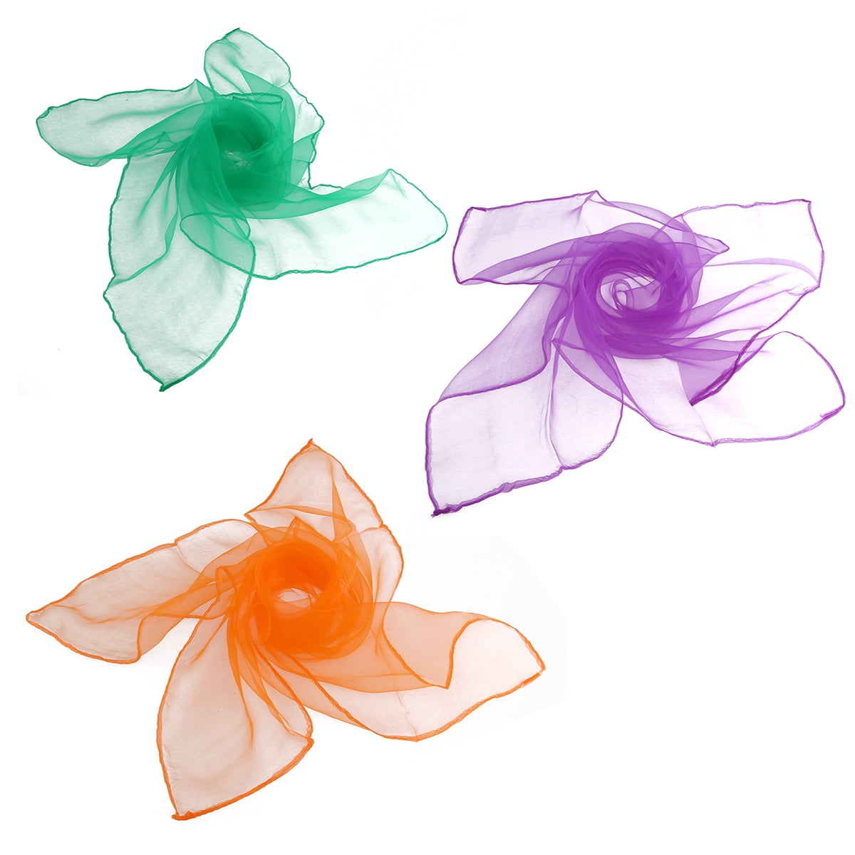 Hemmed Square Scarves Dance Group Scarves Juggling Scarf Dance Scarves ...