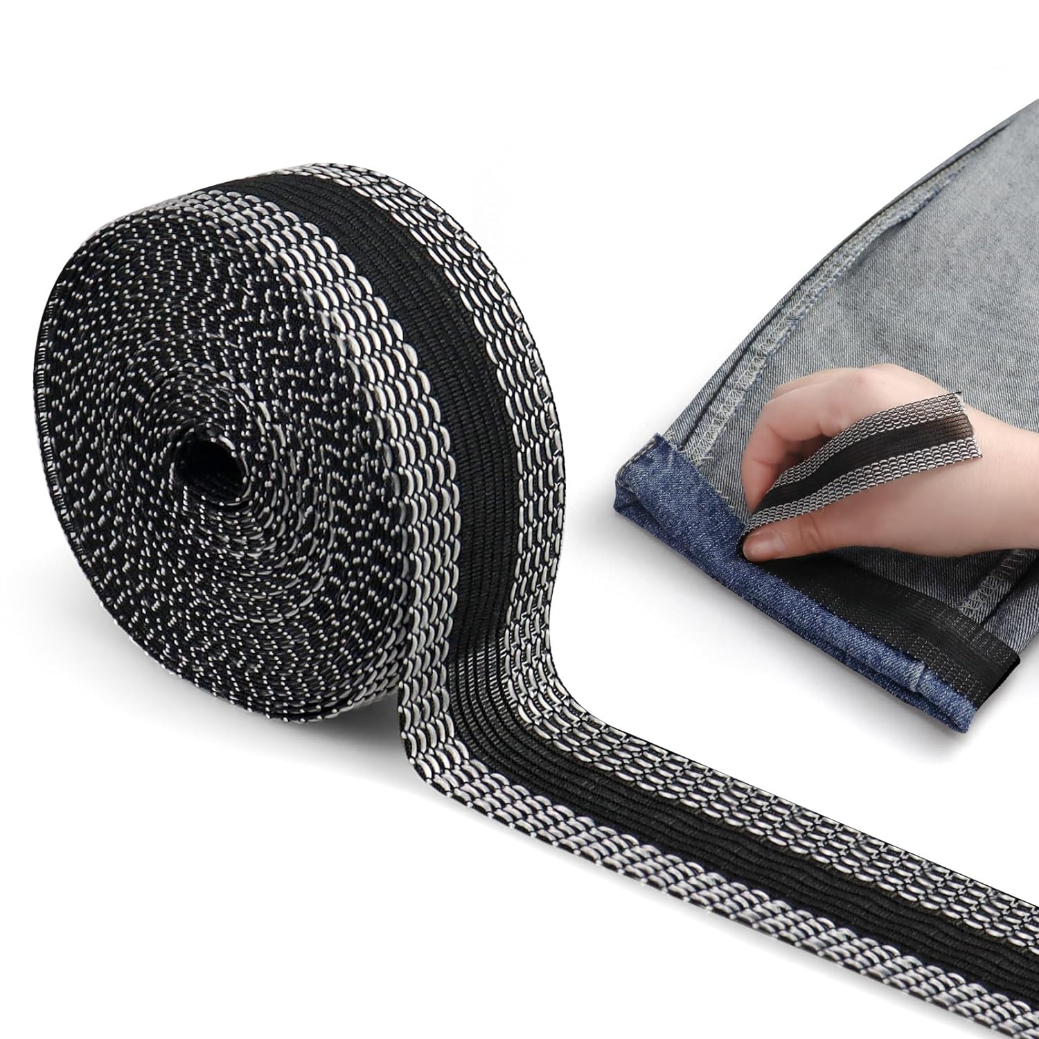 Hemming Tape for Pants, 16.4 Ft Trousers Edge Modified Strips, Iron-on ...