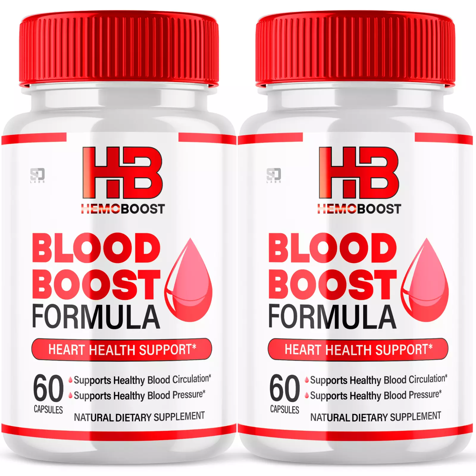 Hemo Boost Blood Boost Formula Supports Heart and Blood Health (2 Pack ...