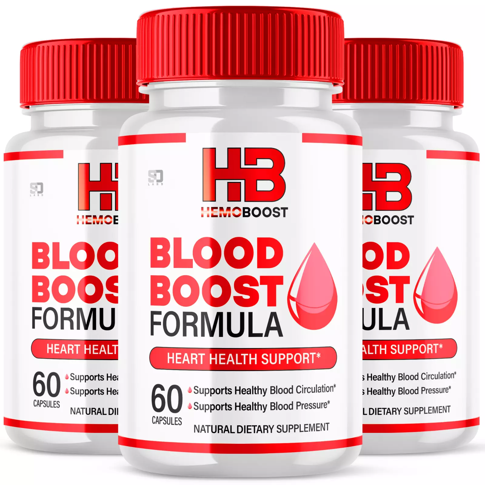 Hemo Boost Blood Boost Formula Supports Heart and Blood Health (3 Pack ...