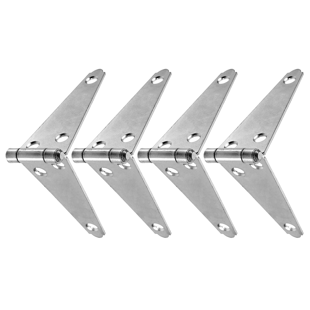 Hemobllo 1 Set 100 Millimeters Galvanized Iron Hinges for Outdoor Gate ...