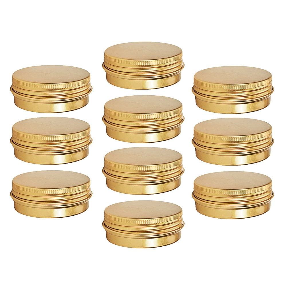 Hemobllo 1 Set Aluminium Storage Tins with Lids for Small Items and ...