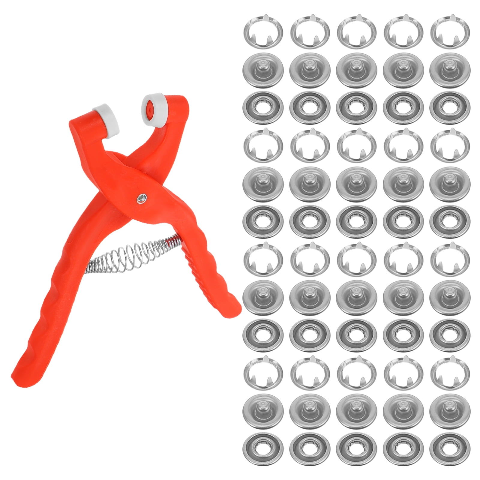 Hemobllo 1 Set DIY Sewing Tools Grip Prong Snaps Press Tool Kits for ...