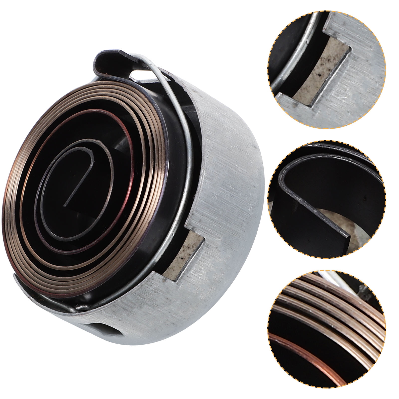 Hemobllo Drill Press Replacement Return Spring Steel Replacement Part ...