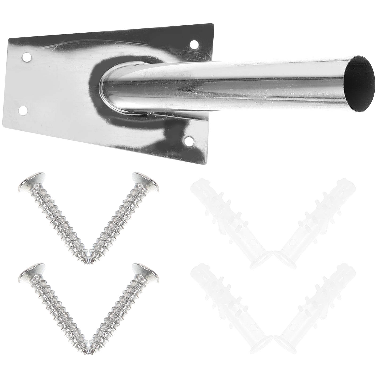 Hemobllo 1 Set Flagpole Mount Wall Mounting Flag Bracket Stainless ...