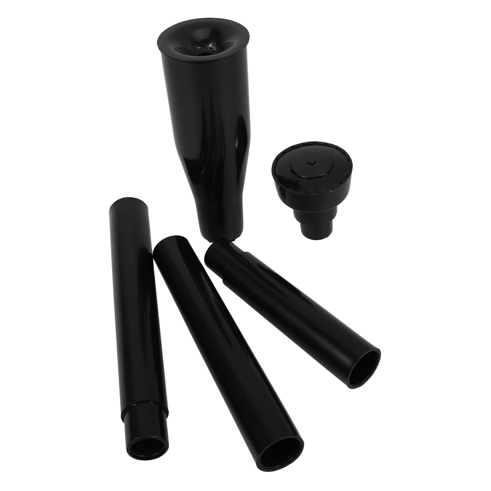 Hemobllo 1 Set Outdoor Fountain Parts Fountain Sprayer Head Black ABS ...