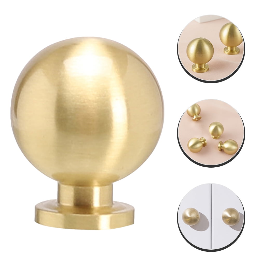 Hemobllo Brass Knobs Drawer Handle Golden 1 Set Modern Cabinet Pull ...