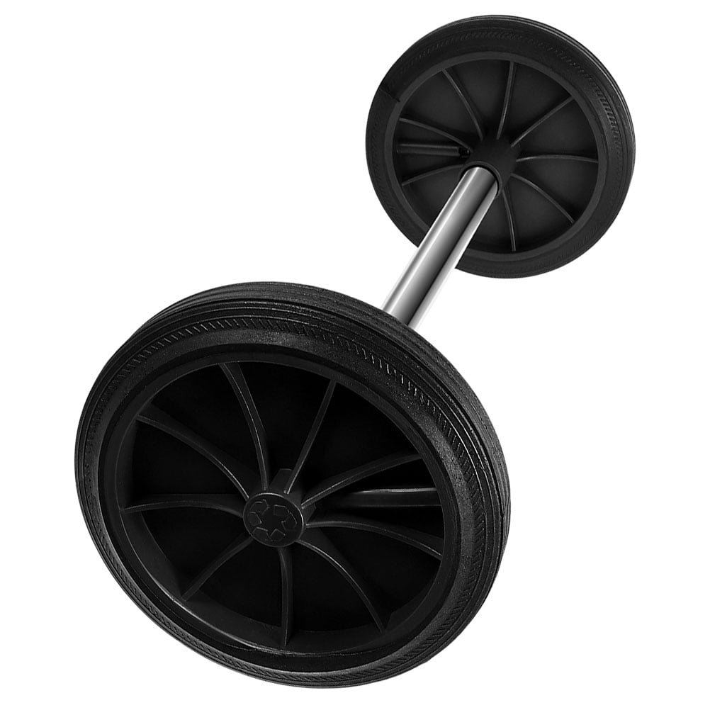 Hemobllo 1 Set of Wheels for Garbage Bin Assorted Color Rubber to ...