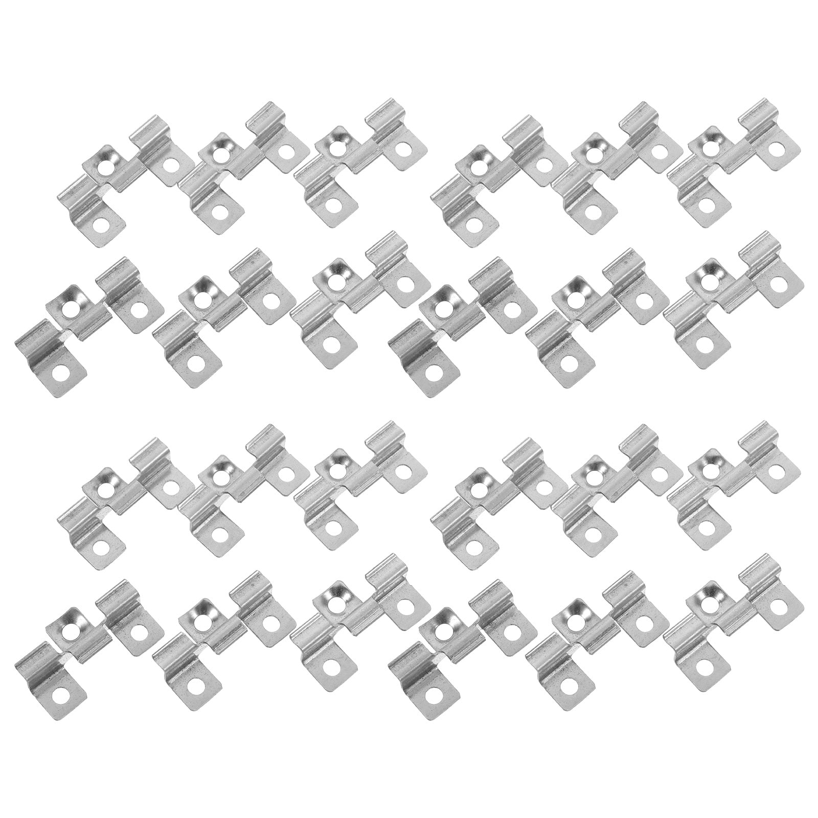 Hemobllo 100Pcs Deck Fastener Clip Stainless Steel For Wood-Plastic ...