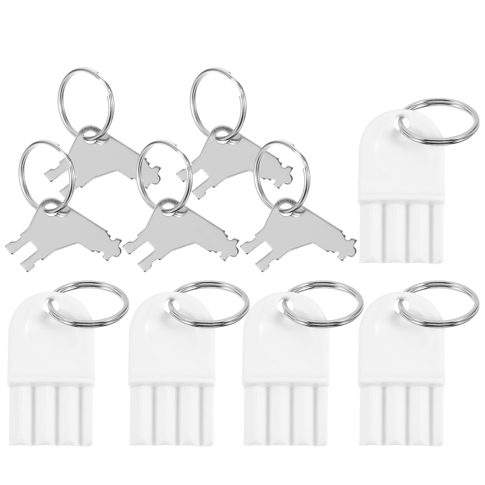 Hemobllo 10Keys Square Paper Towel Dispenser Key Sets for Toilet Paper ...