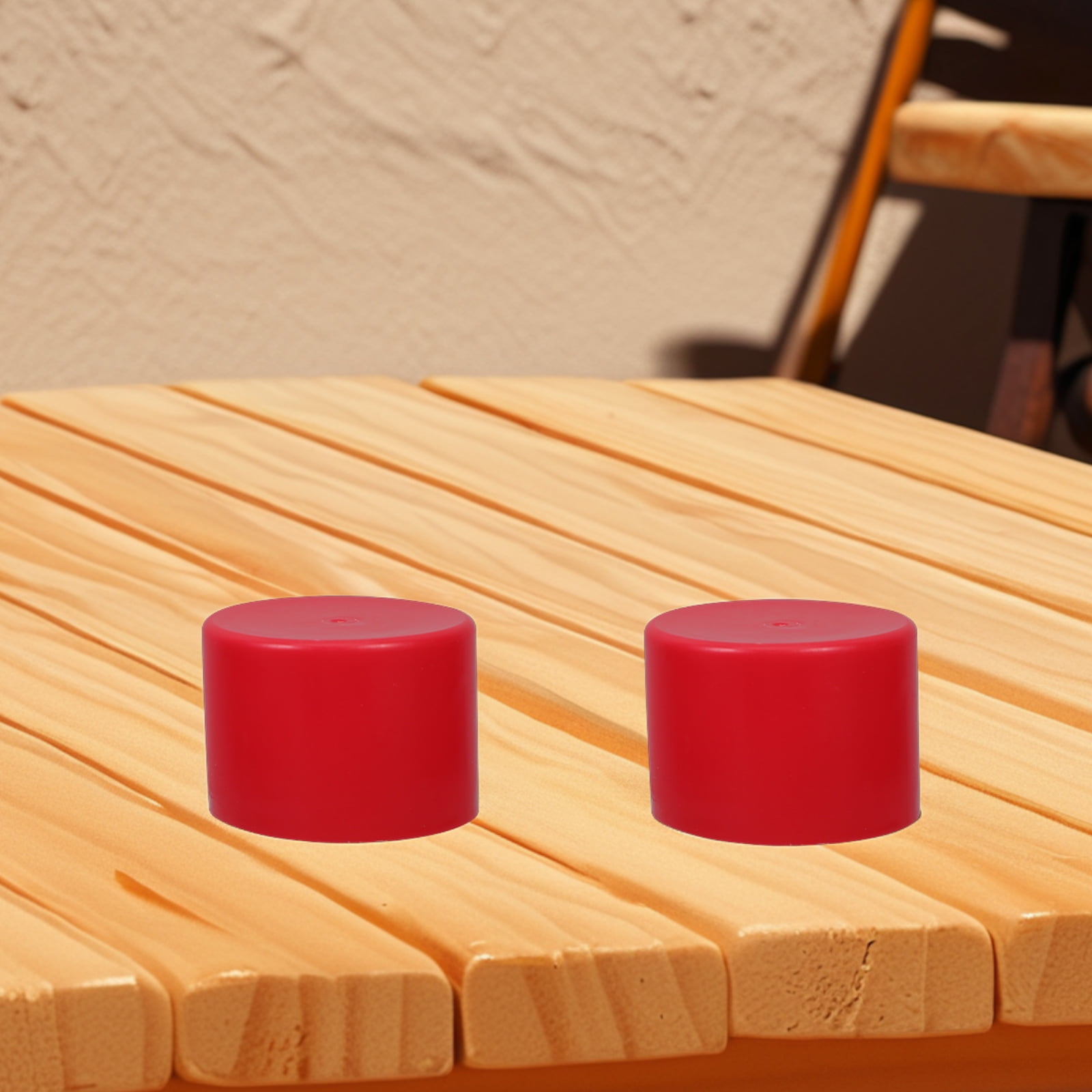Hemobllo End Cap Red Plastic 10Pcs 1.5In For Scaffolding Pipe - Walmart.com