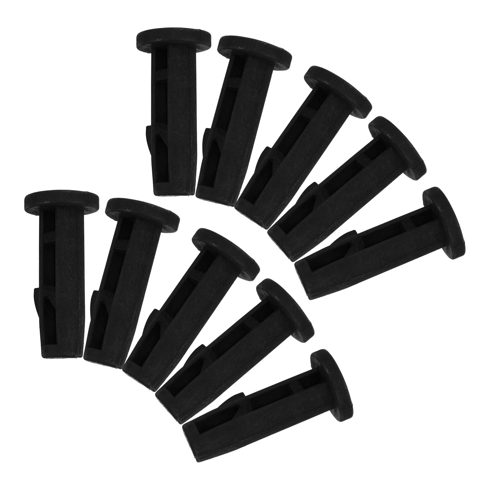 Hemobllo 10Pcs Wheeled Bin Lid Lock Trashcan Lock Black Plastic For ...