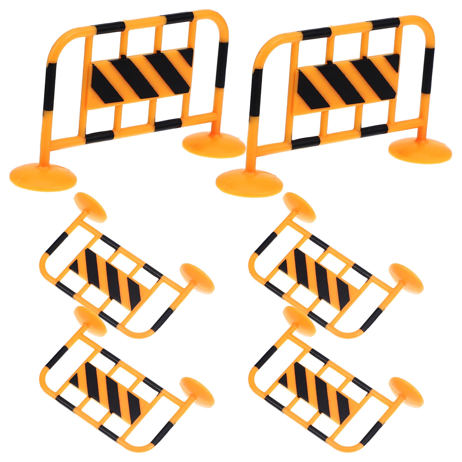 Hemobllo 10pcs Street Signs Playset Miniature Roadblocks Bright Colors ...