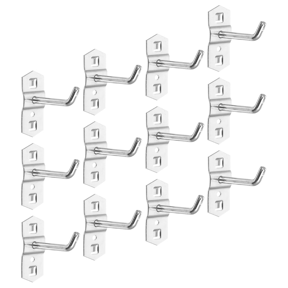 Hemobllo 12 pcs Pegboard Hooks Wall Pegboard Storage Hooks Metal ... Hemobllo 12 pcs Pegboard Hooks Wall Pegboard Storage Hooks Metal ...