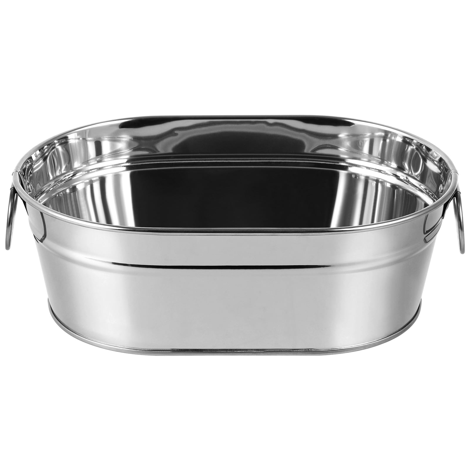 Hemobllo 1PC Hotel Seafood Container American Type Stainless Steel ...