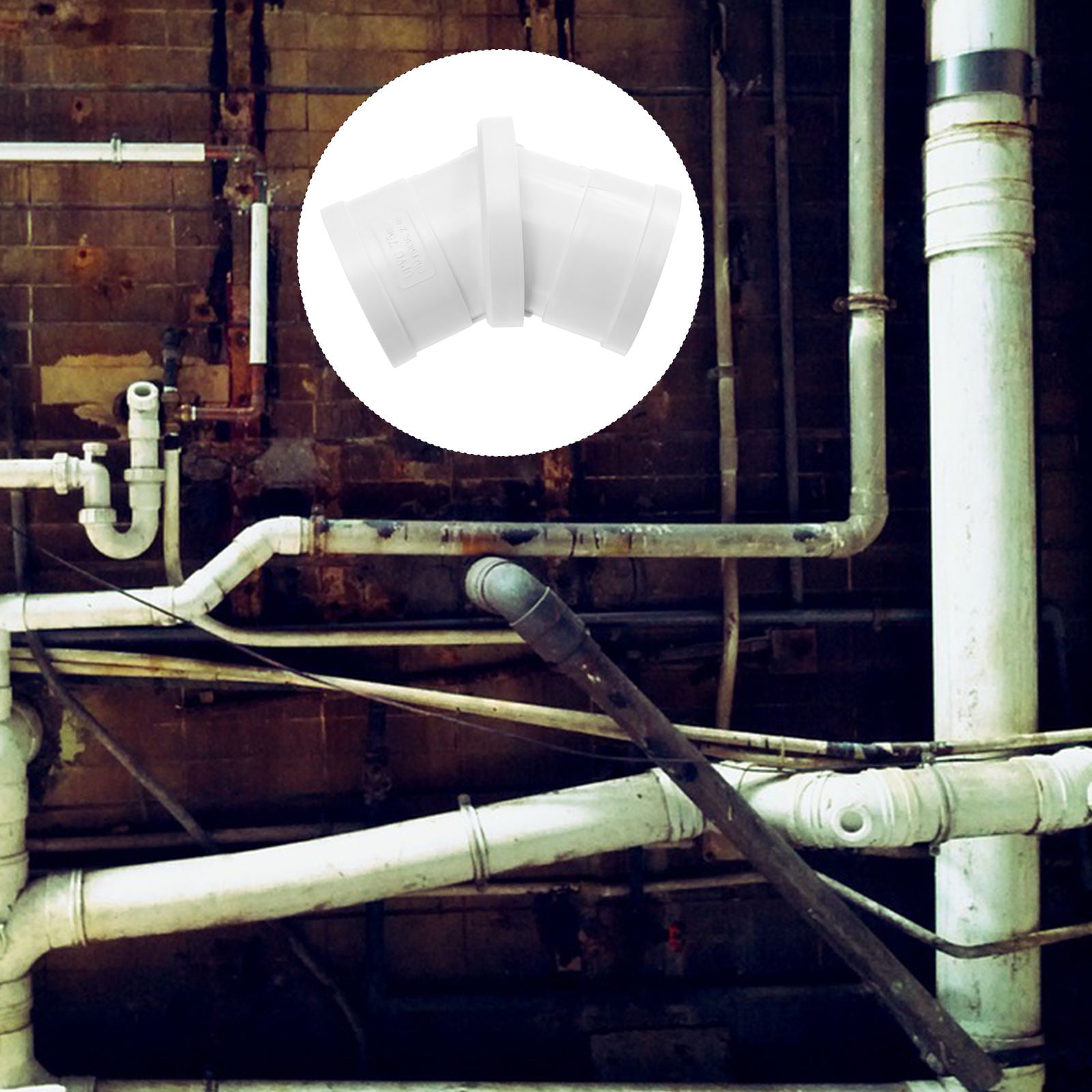 Hemobllo 1Pcs Elbow Shaped PVC Pipe Fitting with Tight Connection No ...