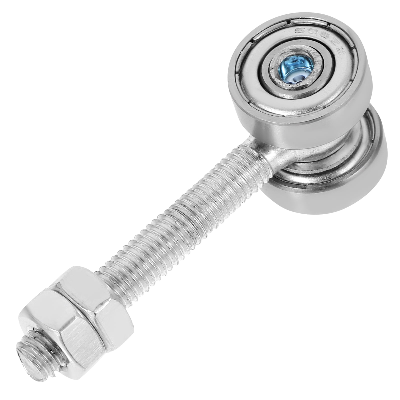 Hemobllo Sliding Door Rail Pulley Heavy Duty Pulley Roller Silver 1Pack ...