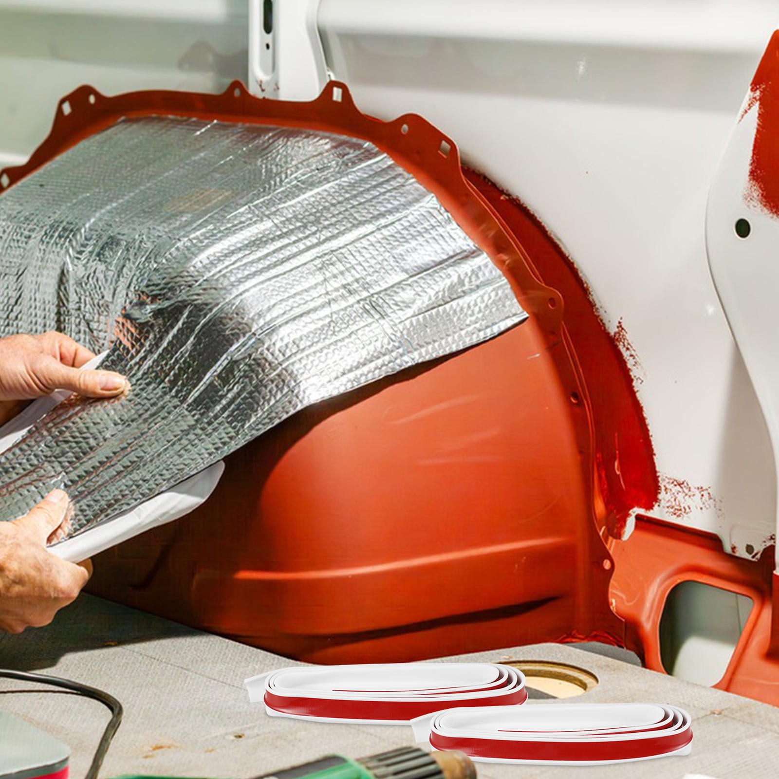 Hemobllo 1Pcs White Silicone Rain Gutter Strip for Rv Owners to Manage ...