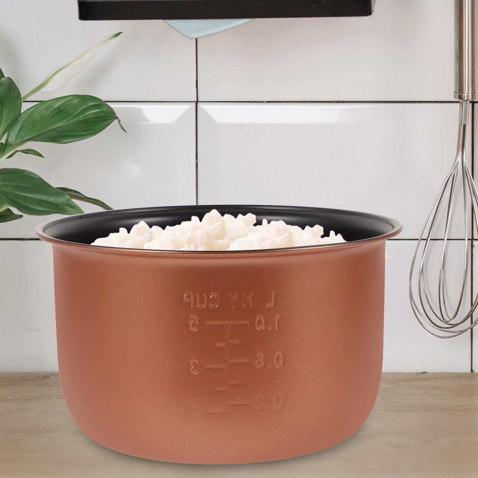 Hemobllo 1Set Golden Round Non-stick Inner Cooking Pot 2L for Cuckoo ...