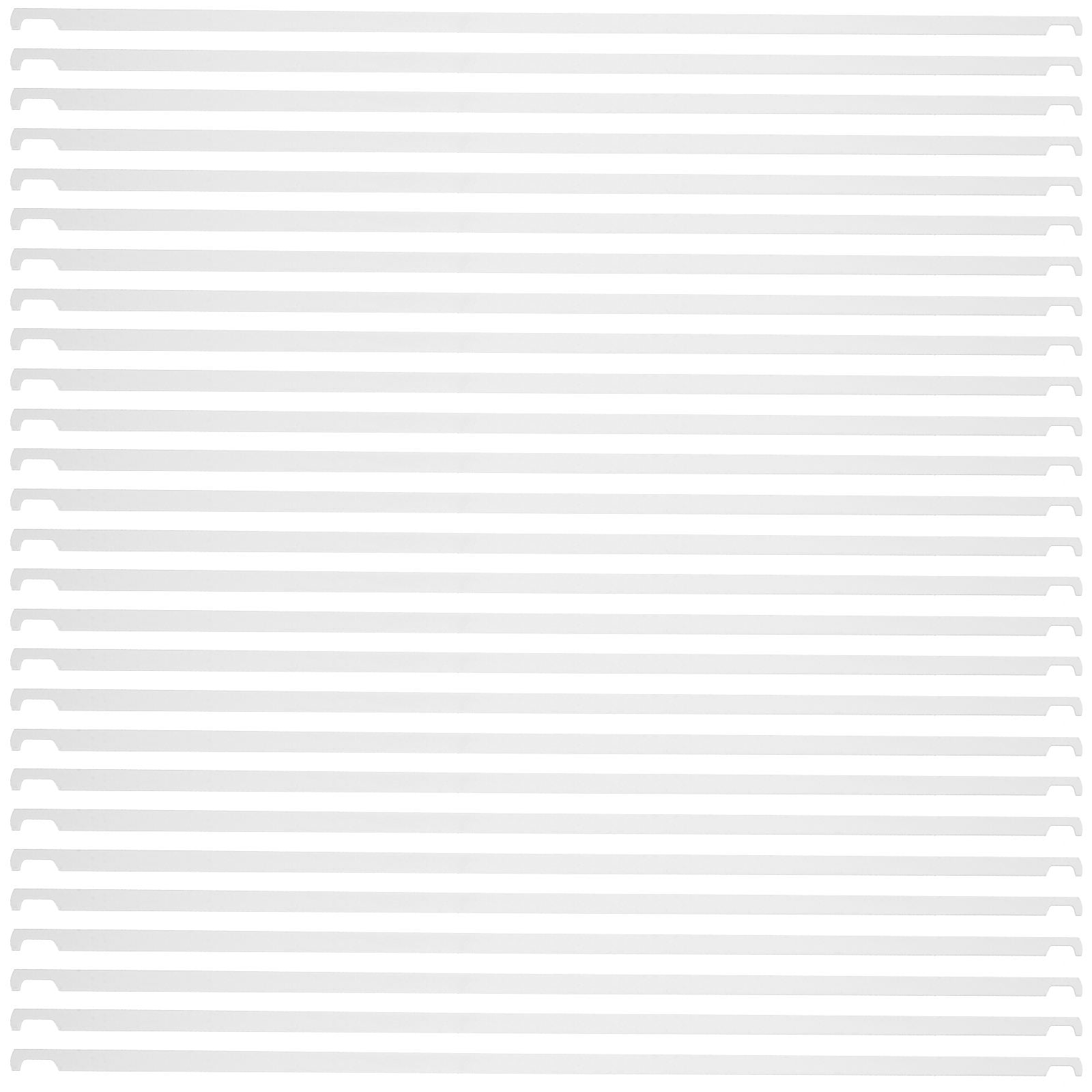 Hemobllo File Organizer Wall Hanging File Holder White 25pcs - Walmart.com