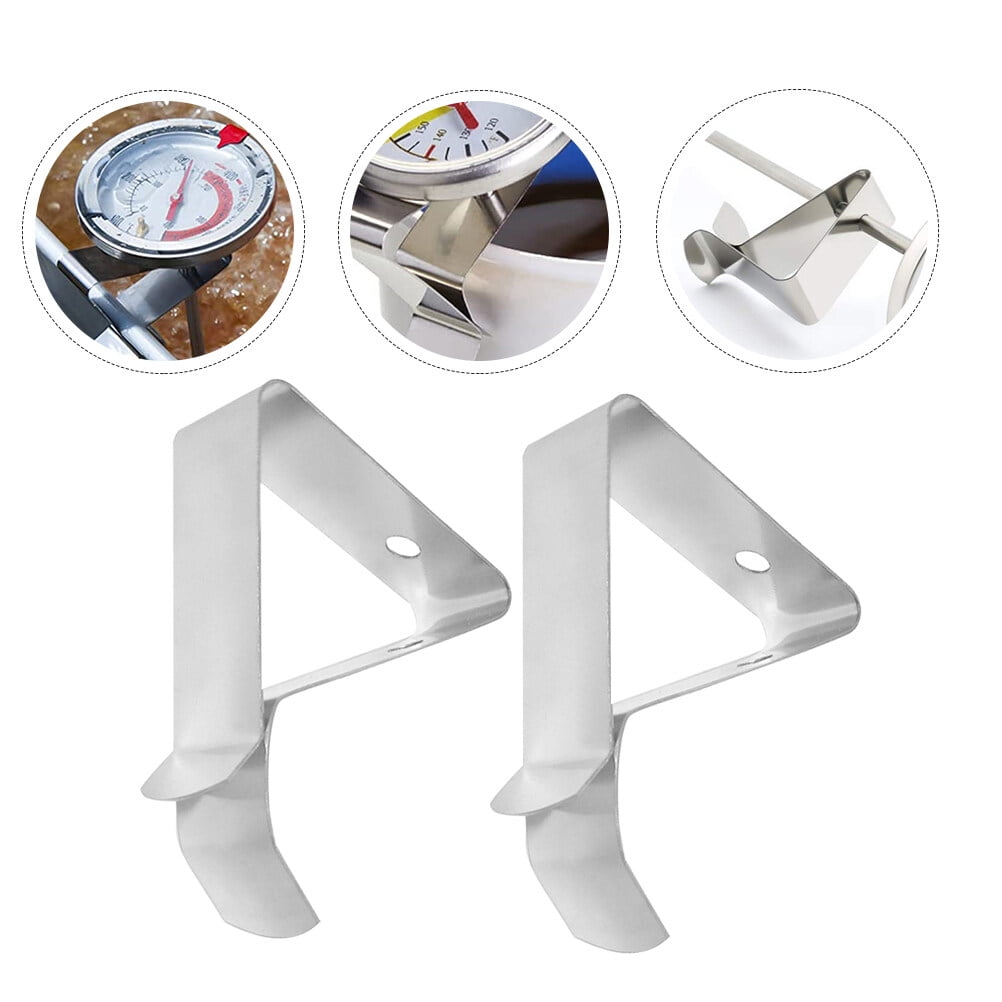 Hemobllo 2Pack Meat Temperature Probe Holder 304 Food Grade Stainless ...