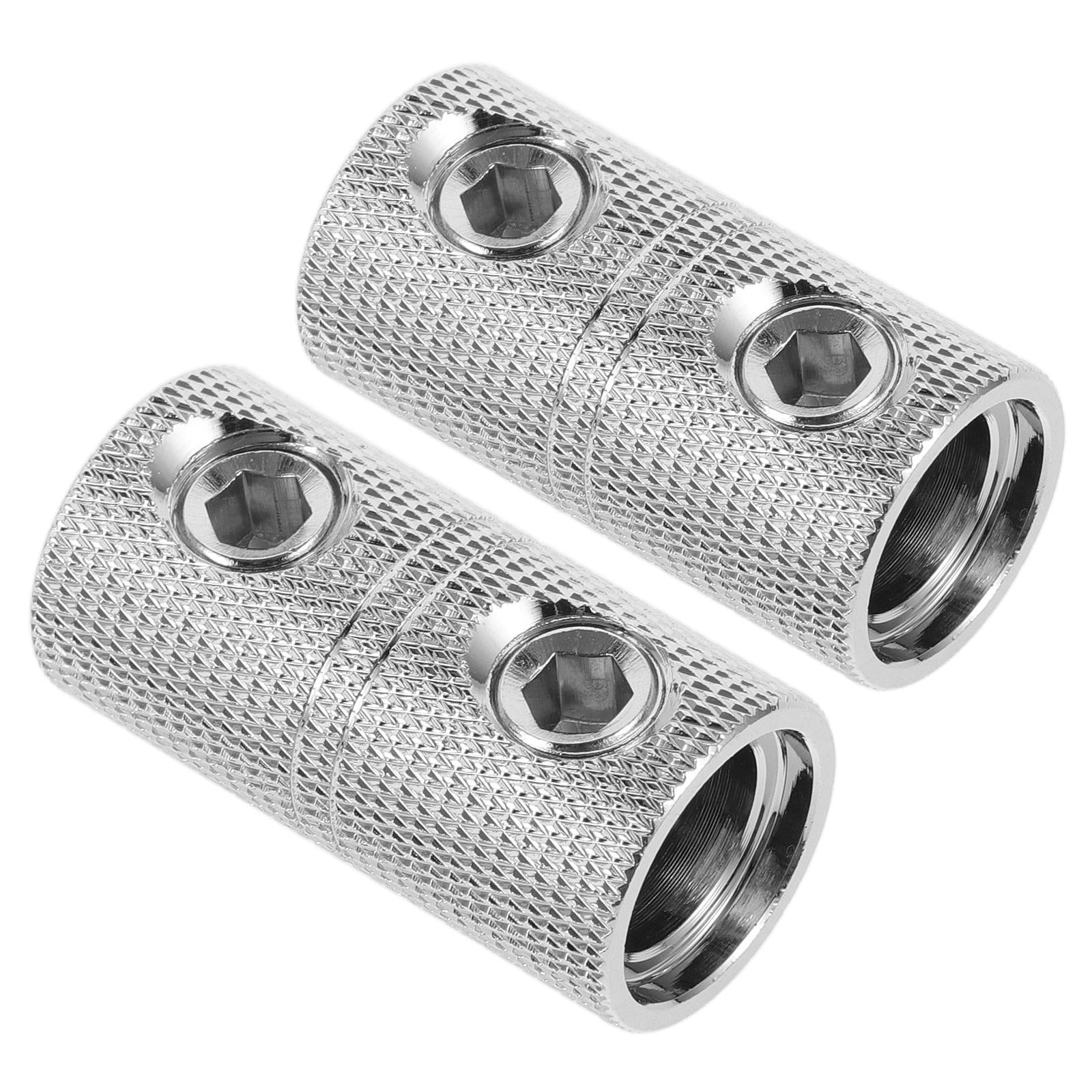 Hemobllo 2Pcs Cylindrical Brass Wire Coupler for Car Audio System ...