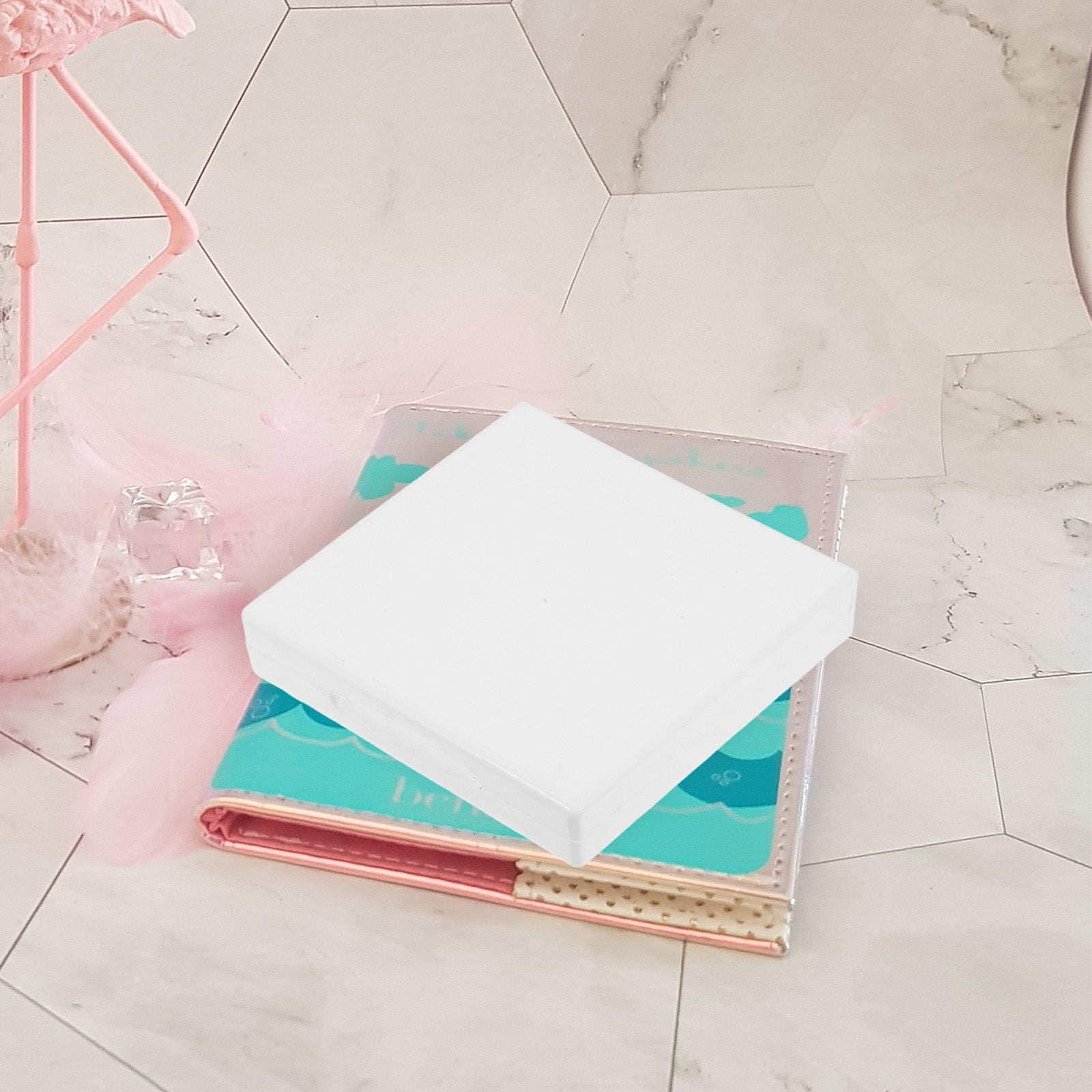 Hemobllo 2Pcs White Plastic Dvd Storage Box Sturdy Organizer for Discs ...