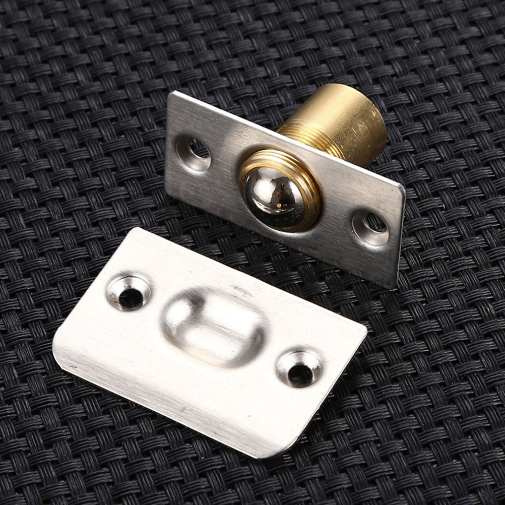Hemobllo 2Pcs Round Stainless Steel Door Ball Catches for Interior ...