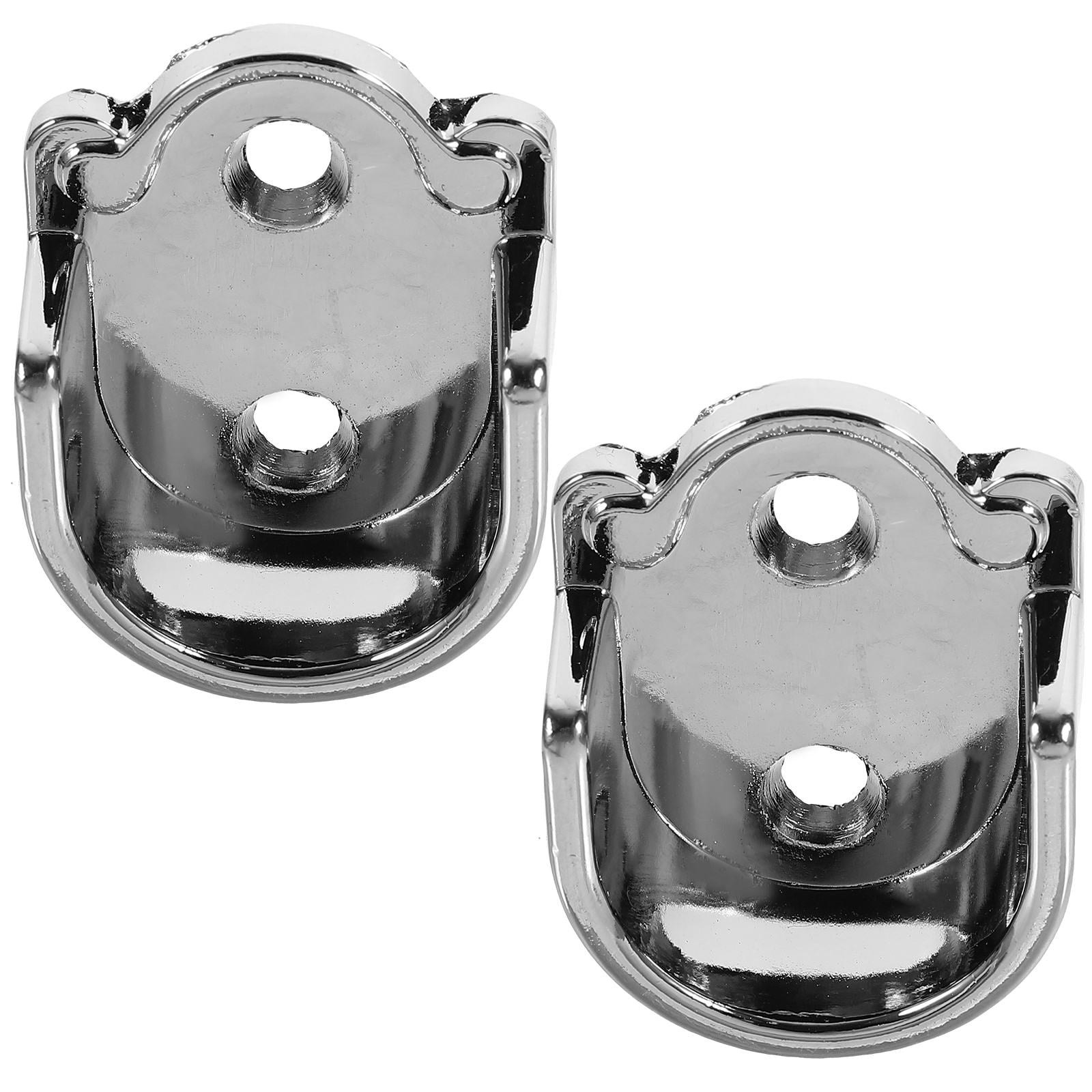 Hemobllo Dowel Rod Holder Bracket Wardrobe Rail Support Stainless Steel ...