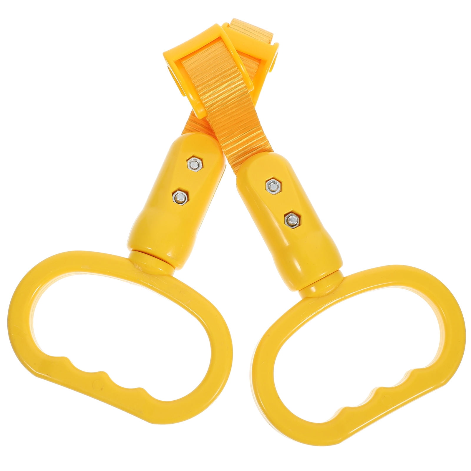 Hemobllo 2pcs Bus Handle Rings Subway Handles with Straps Trash Can ...