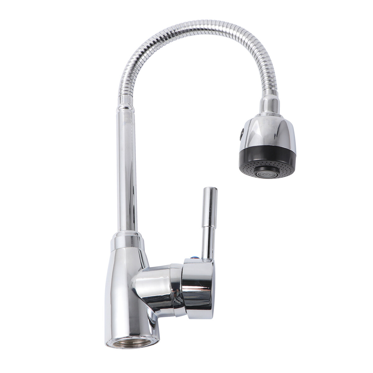 Hemobllo 3 -way Rotating Faucet Single Cold Water Pull down Sprayer ...